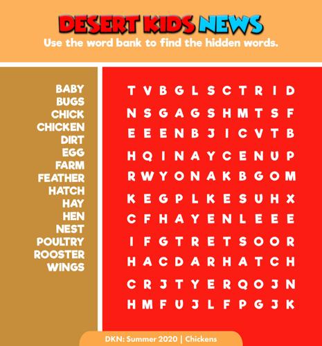 DKN: Chickens | Desert Kids News | thedesertreview.com