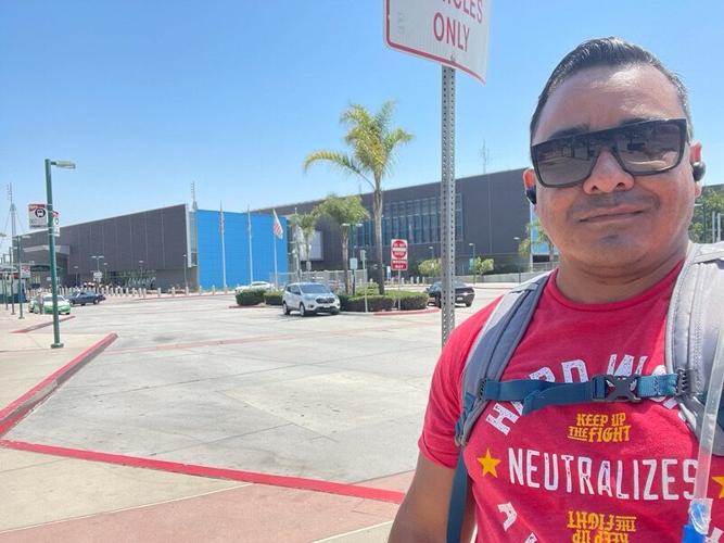 Valley Veteran Ramon Castro walks the US-Mexico border for deported ...