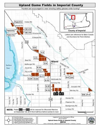 Dove Hunting Map | News | thedesertreview.com