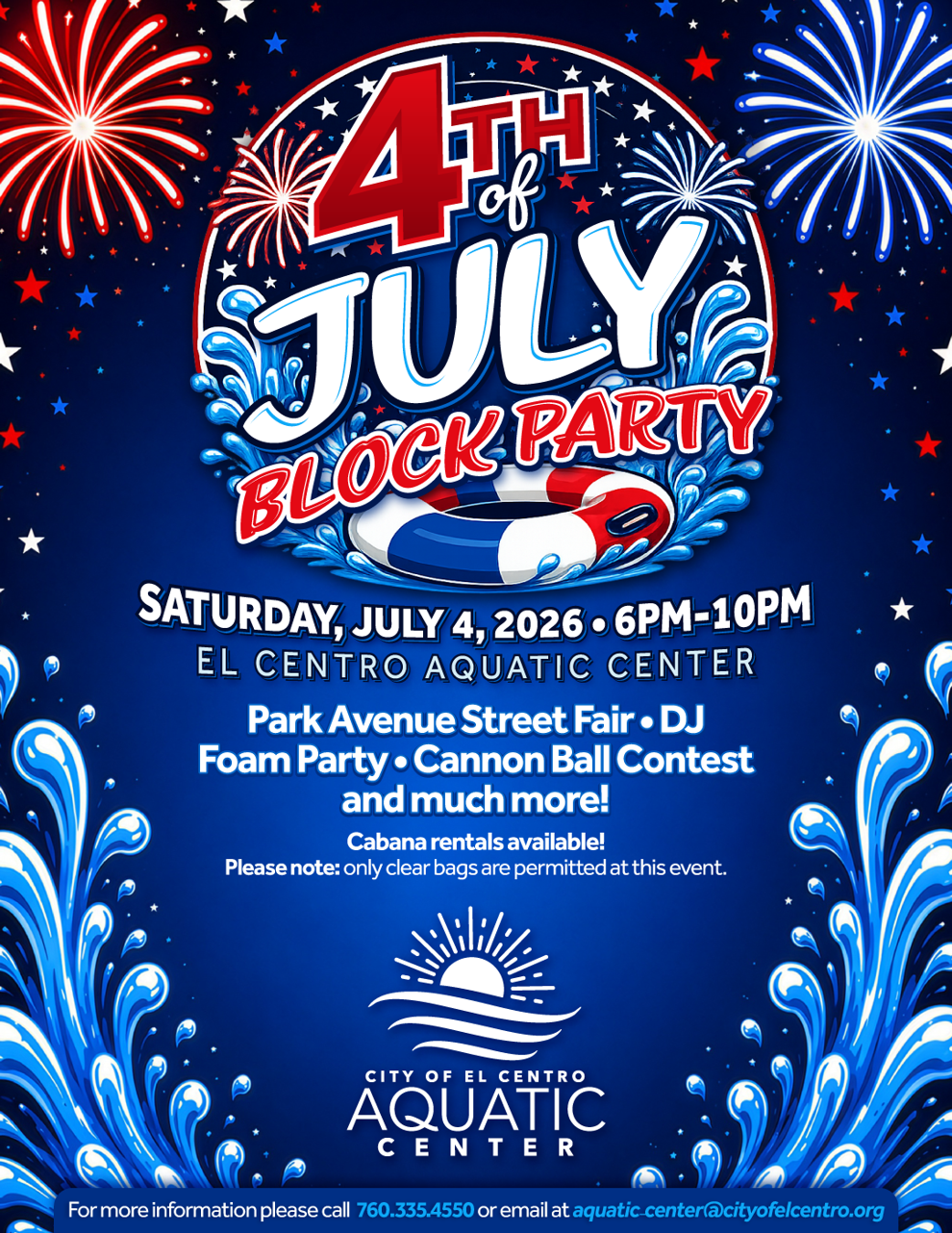Fourth of July pool party returns with new block party experience | A&E ...