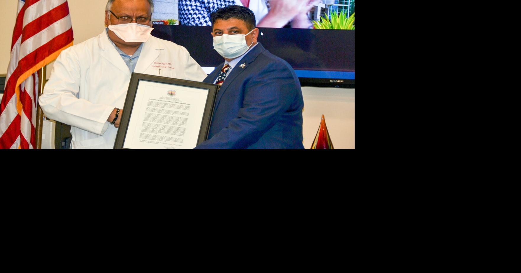 Imperial County Medical Society honors ECRMC's CEO Dr. Adolphe Edward ...