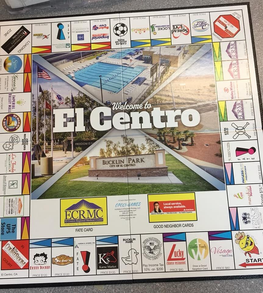 El Centro-Opoly becomes a popular, fun way to support local businesses ...