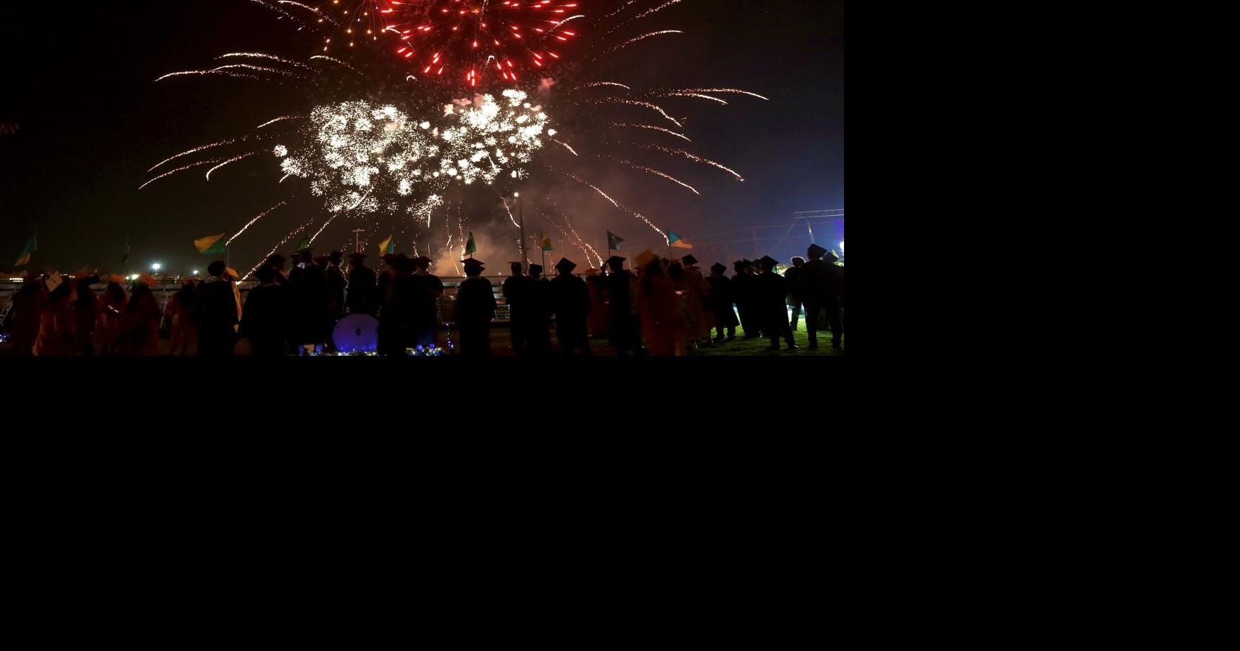 Fireworks cap Holtville High School graduation celebration | Education ...