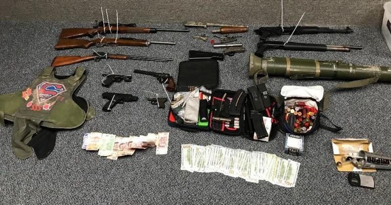 Alien smuggling warrant yields arrests of gang members and weapons ...