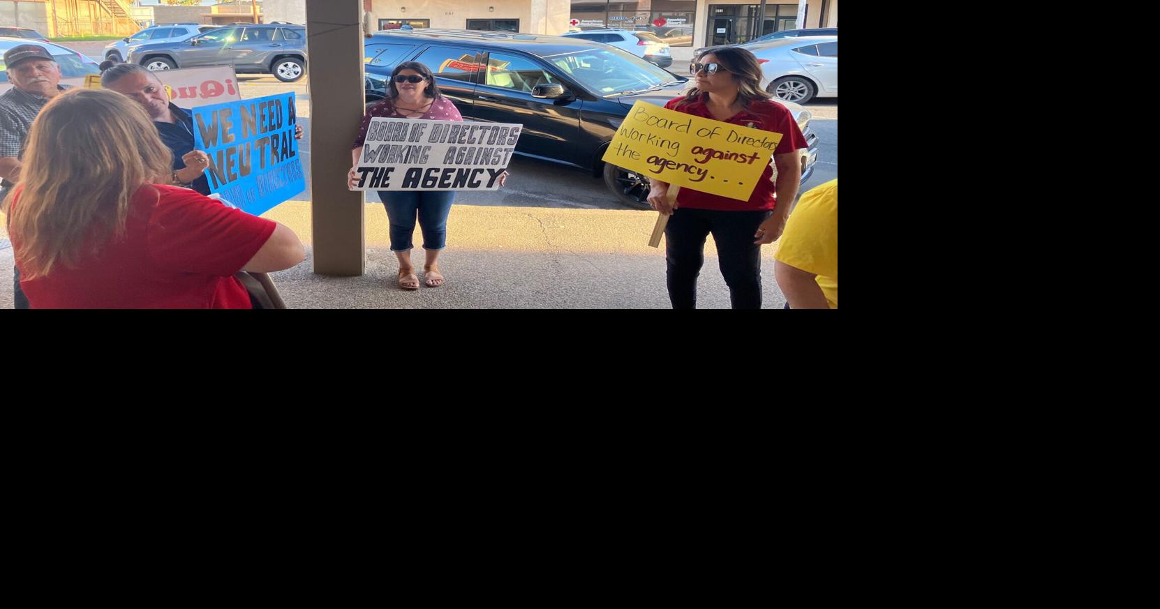 Protest at Sure Helpline Center | Local News | thedesertreview.com