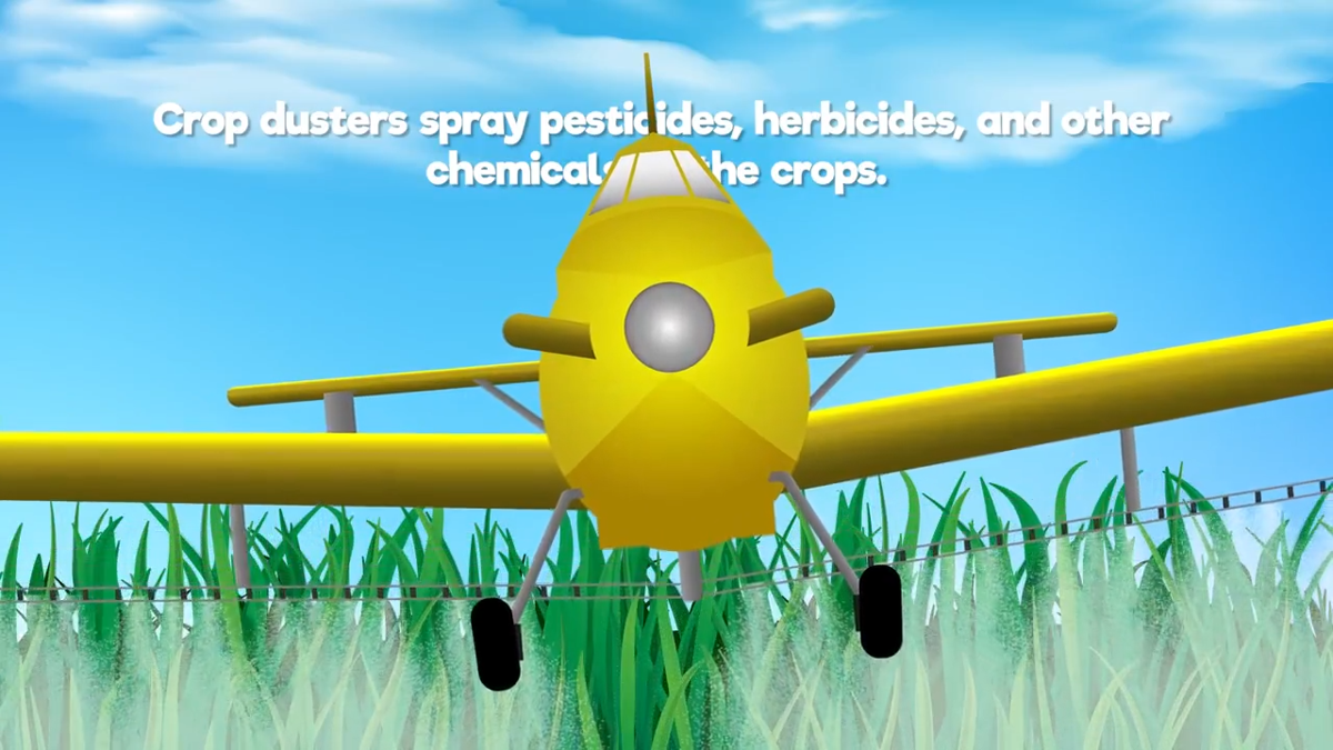 crop dusting kids