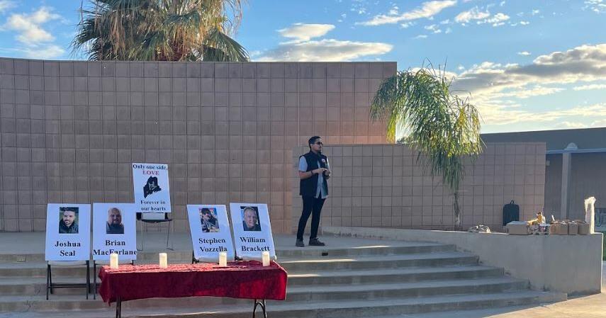 IVC holds candlelight vigil | News | thedesertreview.com
