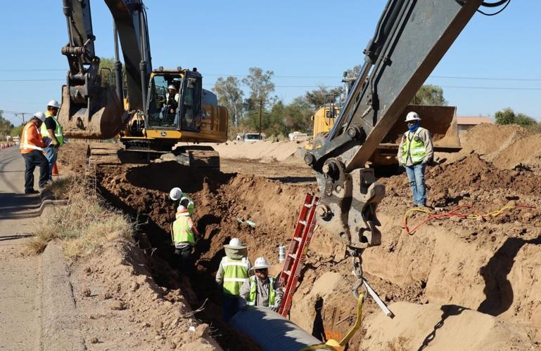 flowing construction