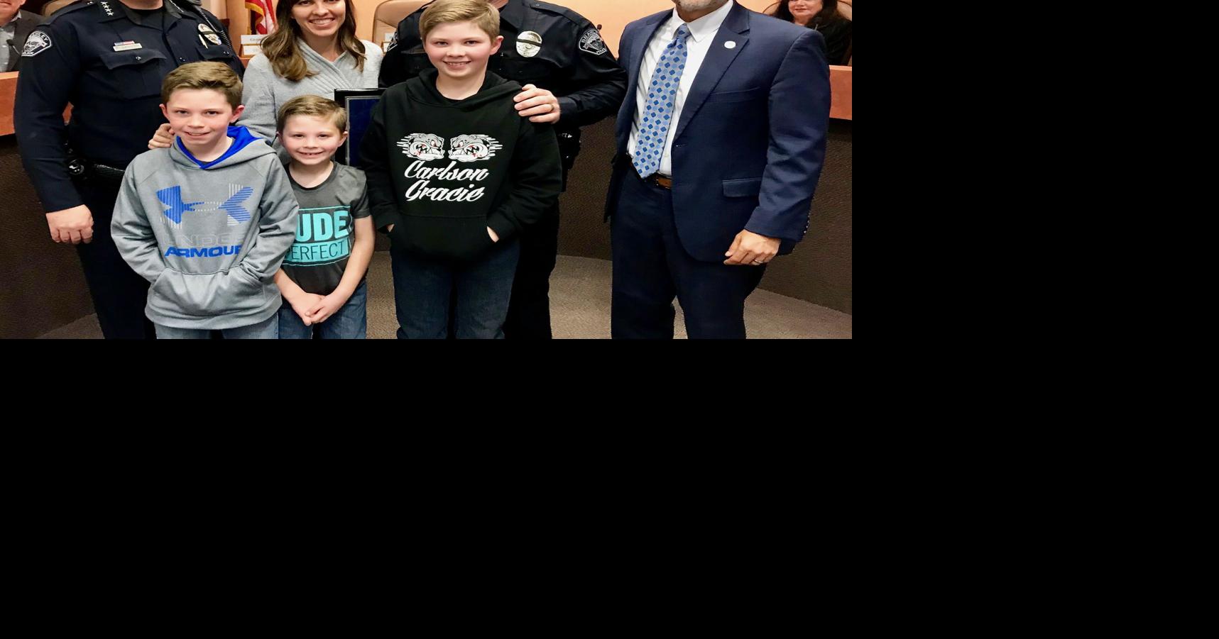 Brawley reserve officer receives recognition for five years of service ...