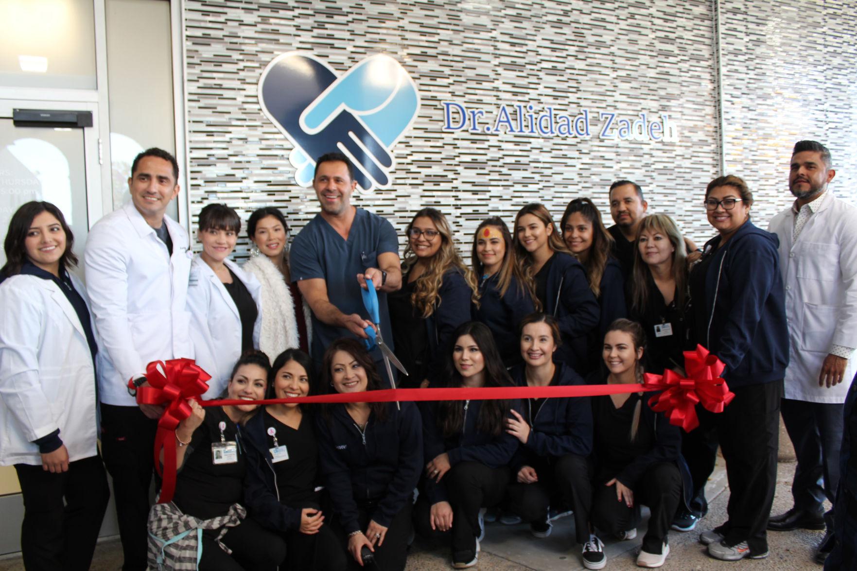 Dr. Zadeh cuts ribbon for new location and hosts health fair | Health ...