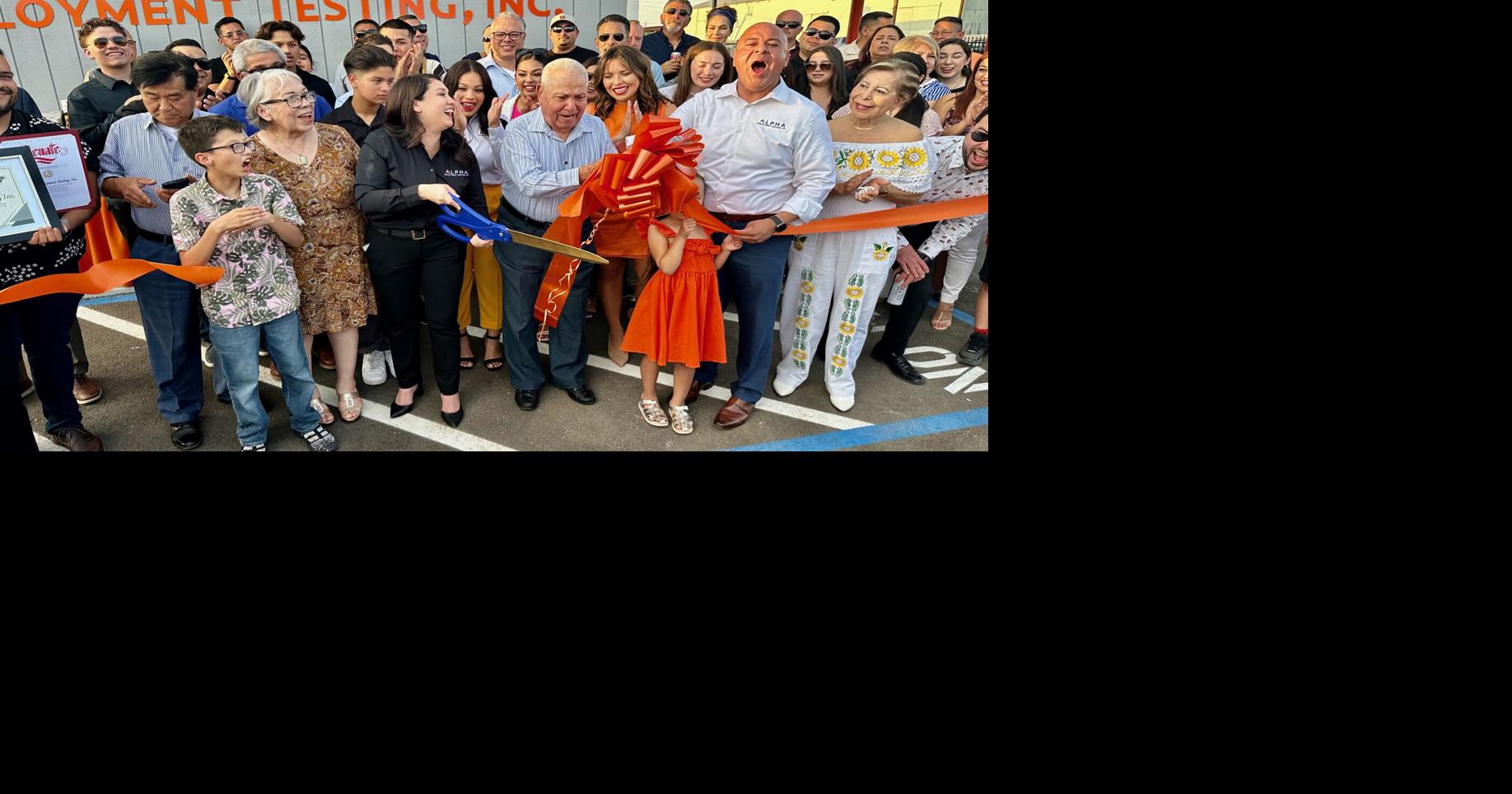 Brawley Mayor George Nava opens Alpha Employment Testing, Inc. | News ...