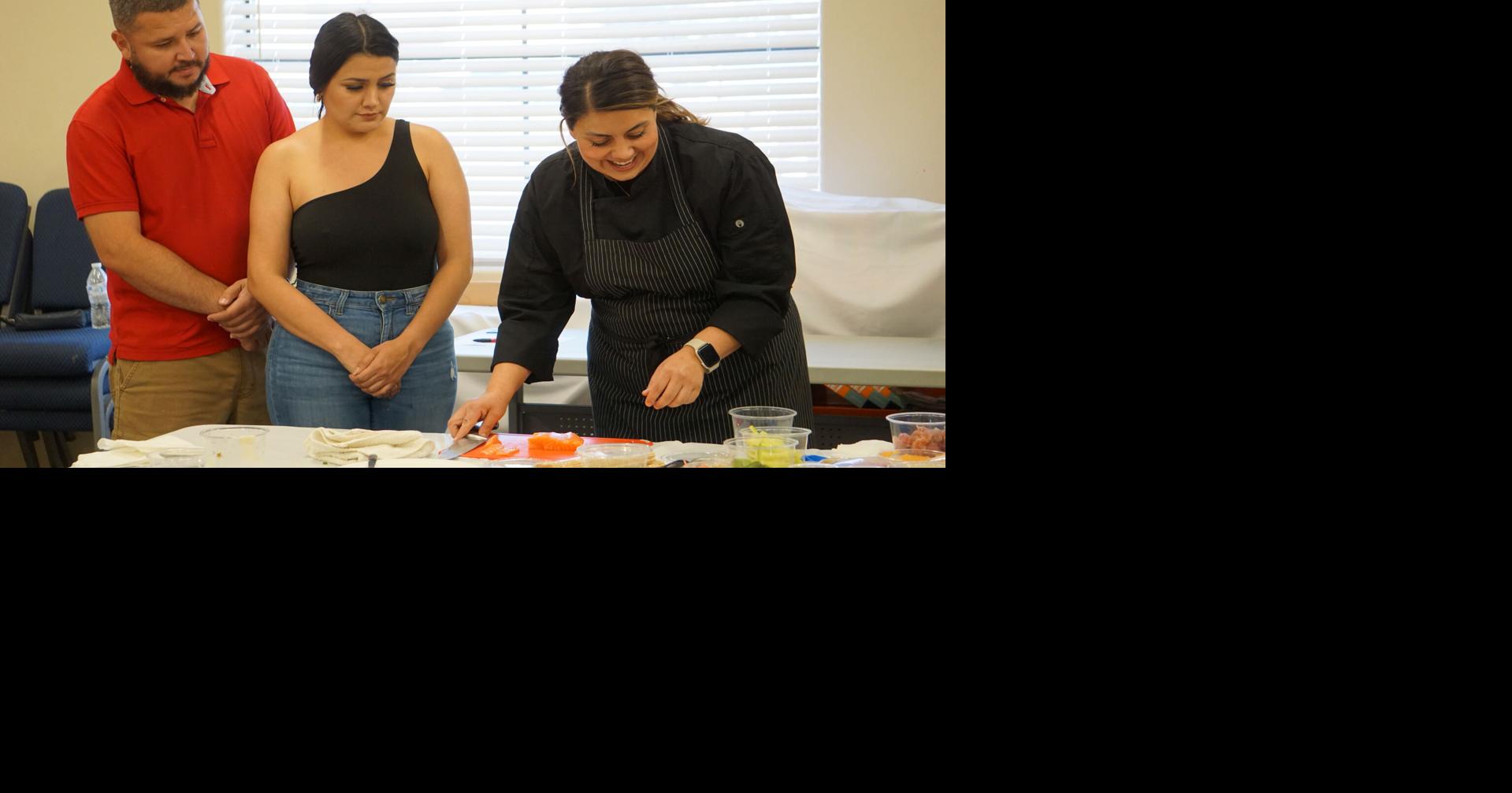 Imperial Public Library holds sushi and dumpling cooking class | A&E ...