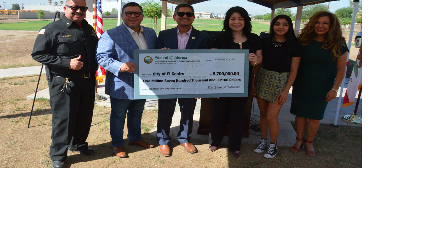 City of El Centro highlights $5.7 million in Gomez Park improvements ...