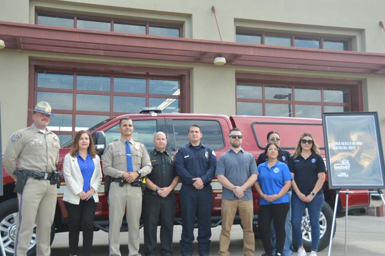 CHP and El Centro Fire department hold joint heatstroke advisory ...