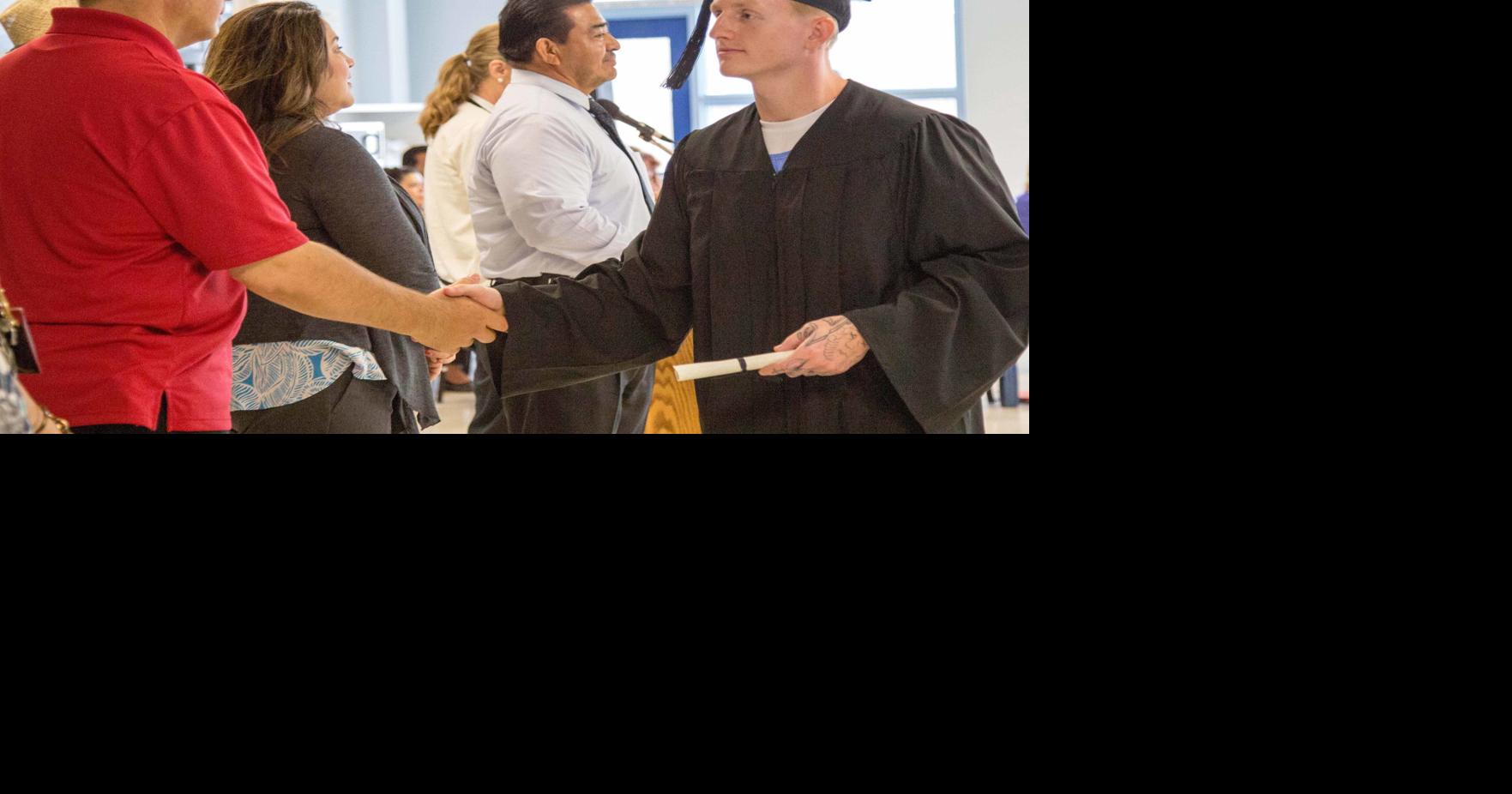 Calipatria State Prison holds adult school graduation ceremony for ...