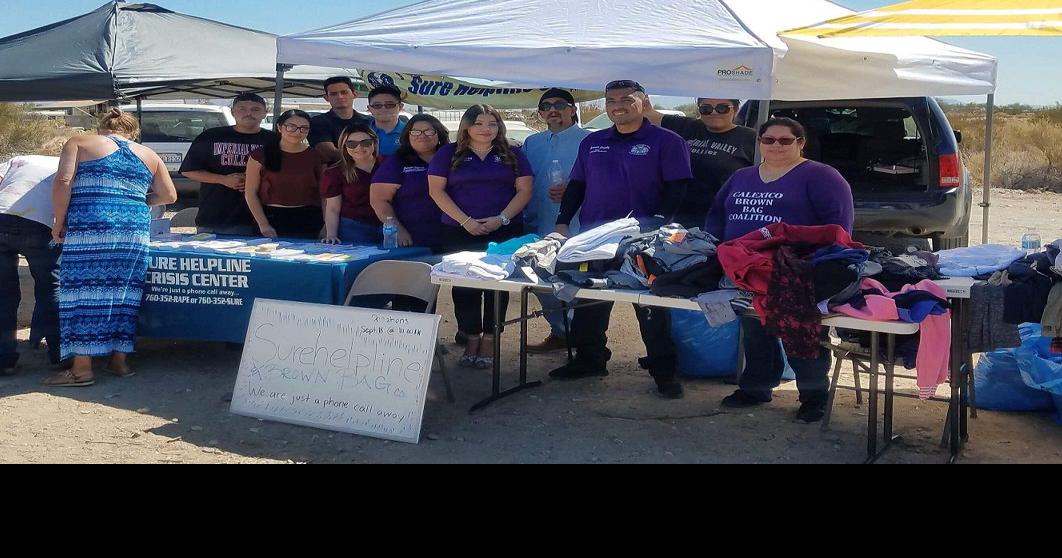 Sure Helpline collaborates with Brown Bag Coalition to help Slab City ...