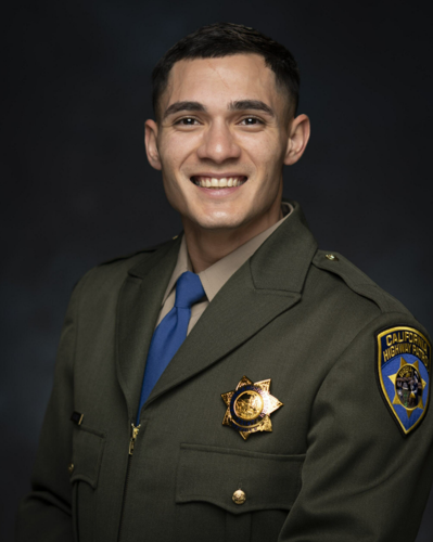 Adrian Chavez sworn in as a CHP officer | Local News | thedesertreview.com
