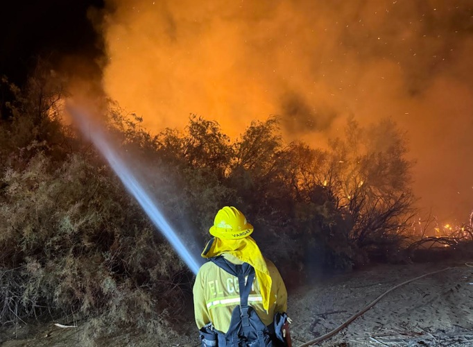 fire fighting strike