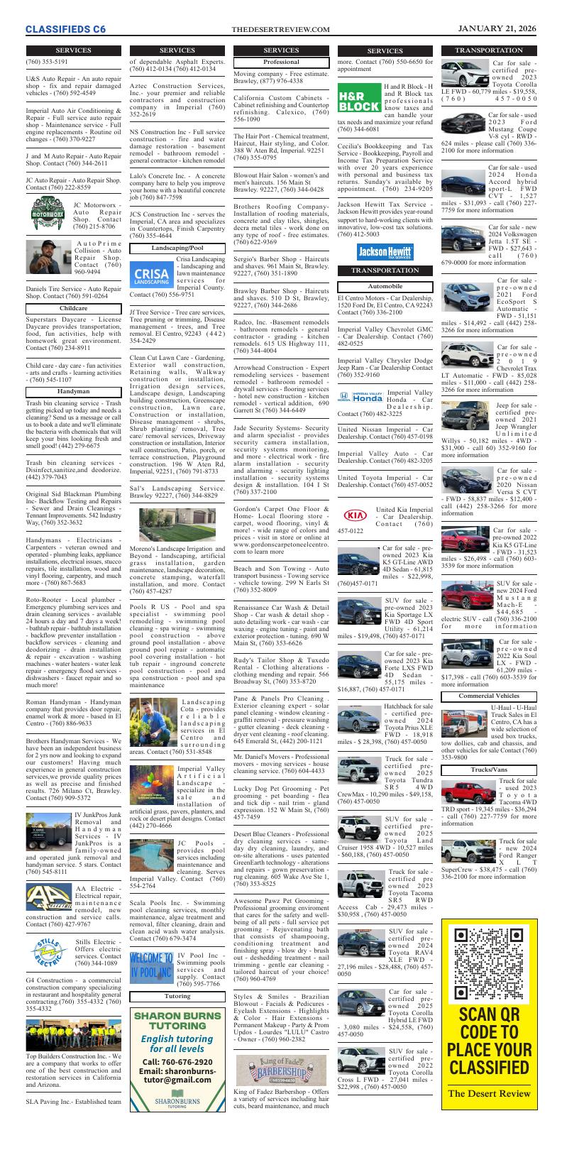 Page 12.21_19 | E-Edition | thedesertreview.com
