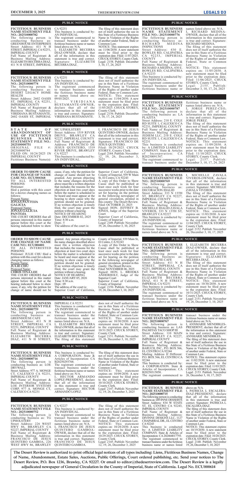 Page 12.14_22 | E-Edition | thedesertreview.com