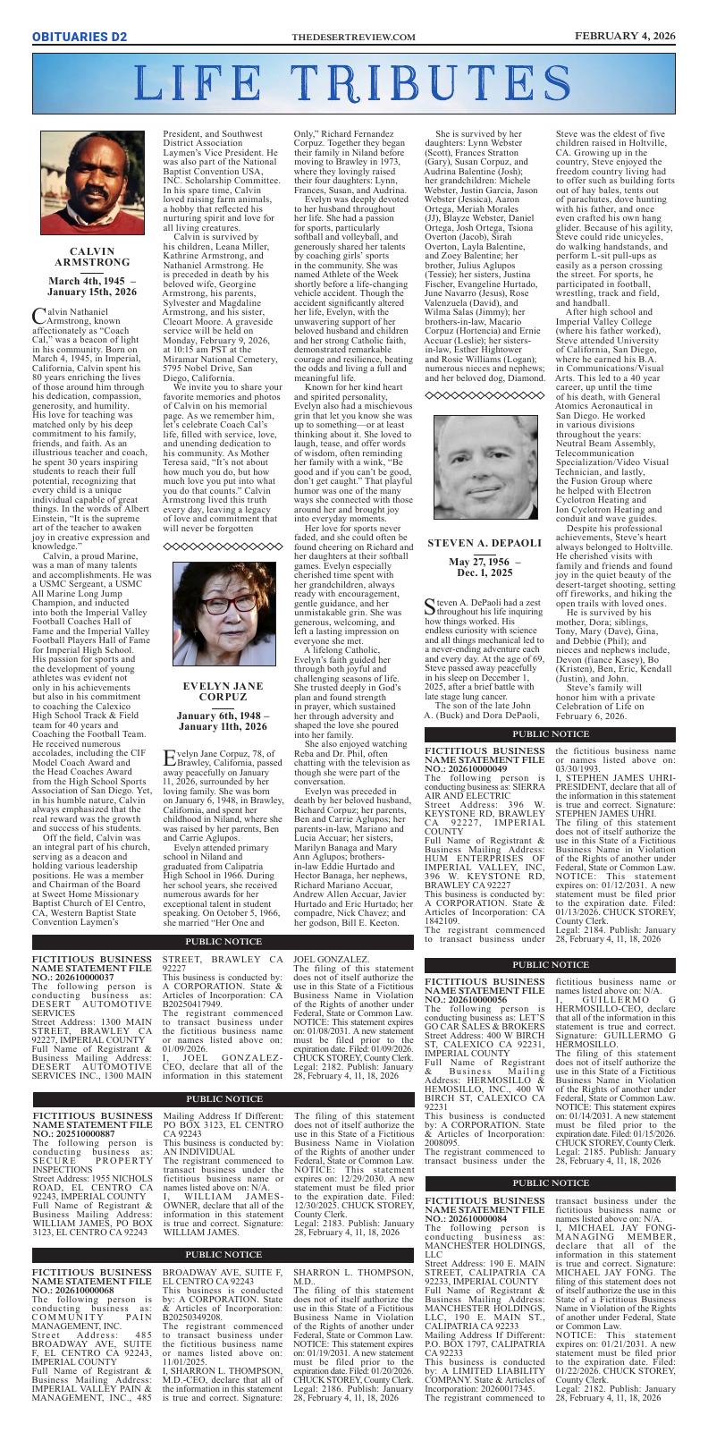 Page 12.23_21 | E-Edition | thedesertreview.com
