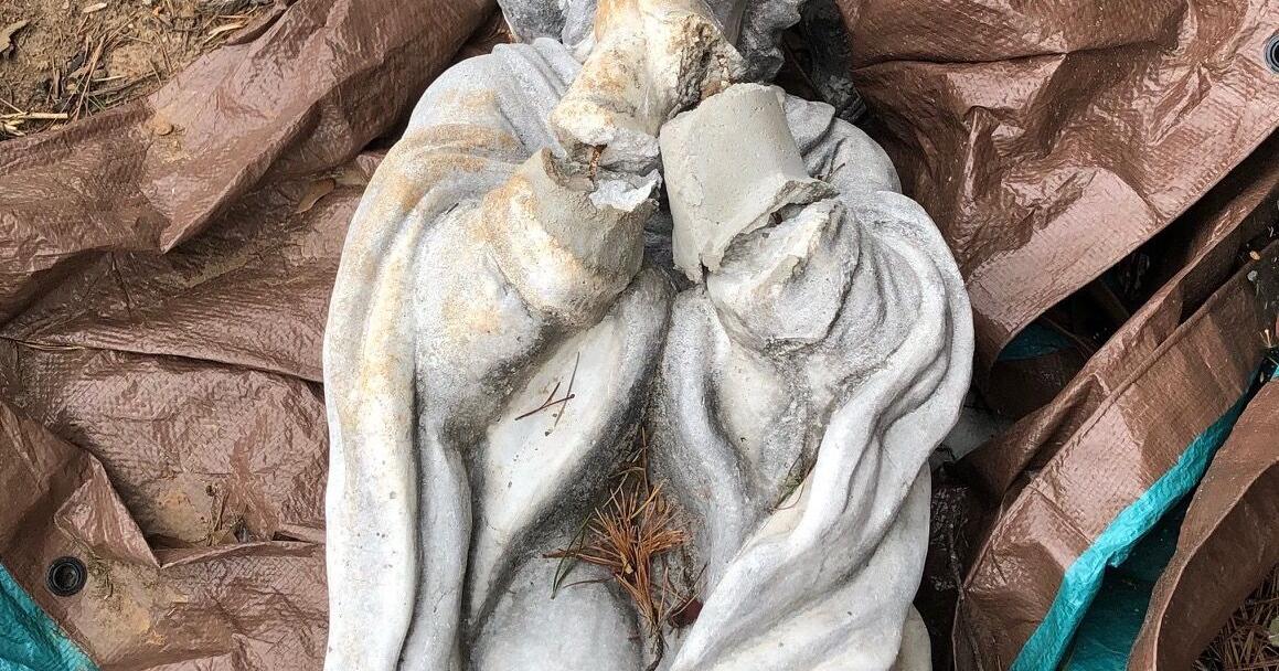 A broken angel statue tugs at heartstrings | Columnists ...