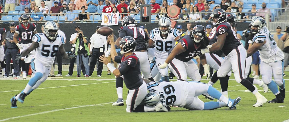 Starters sharp, Panthers top Texans | Sports | thedigitalcourier.com