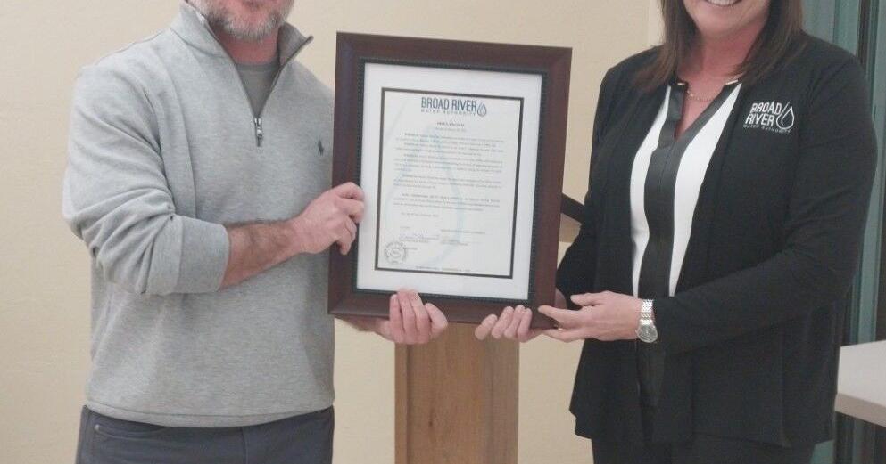 Broad River Water Authority honors Mickey Bland | Archives ...