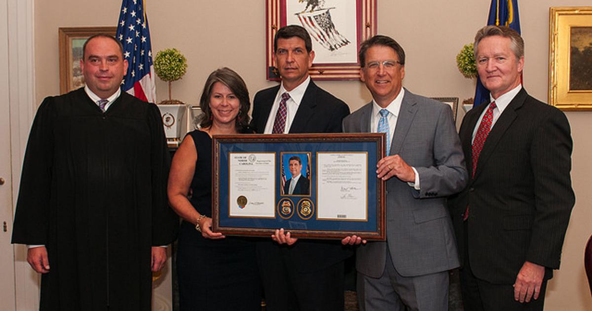 SBI director takes oath of office in Raleigh | News | thedigitalcourier.com