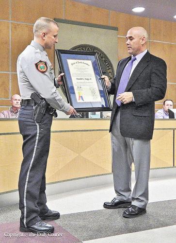 FCPD officer awarded highest certification | News | thedigitalcourier.com