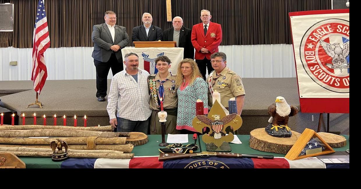 Cunningham awarded Eagle Scout rank | News | thedigitalcourier.com