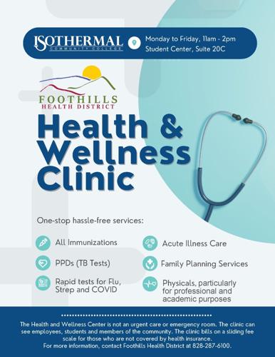 New health clinic set to open at Isothermal | News | thedigitalcourier.com