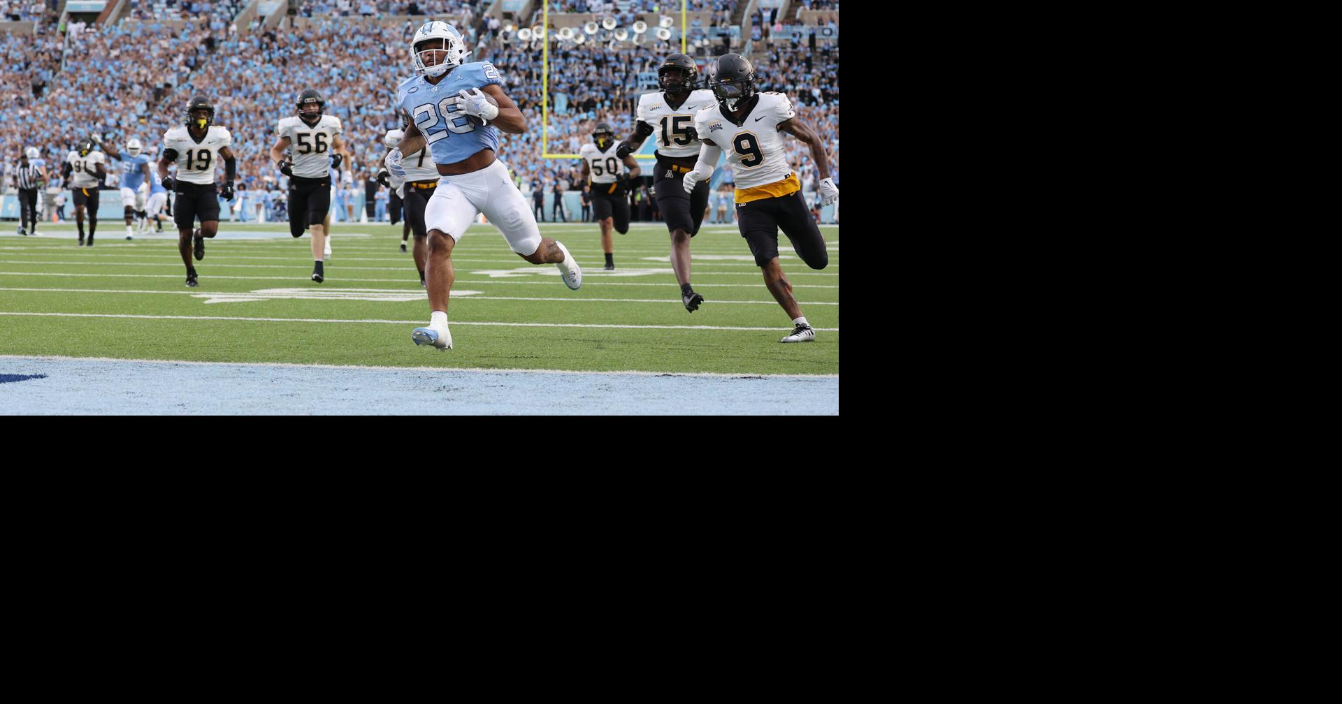 Forest City native Hampton stars for UNC football team | Sports | thedigitalcourier.com