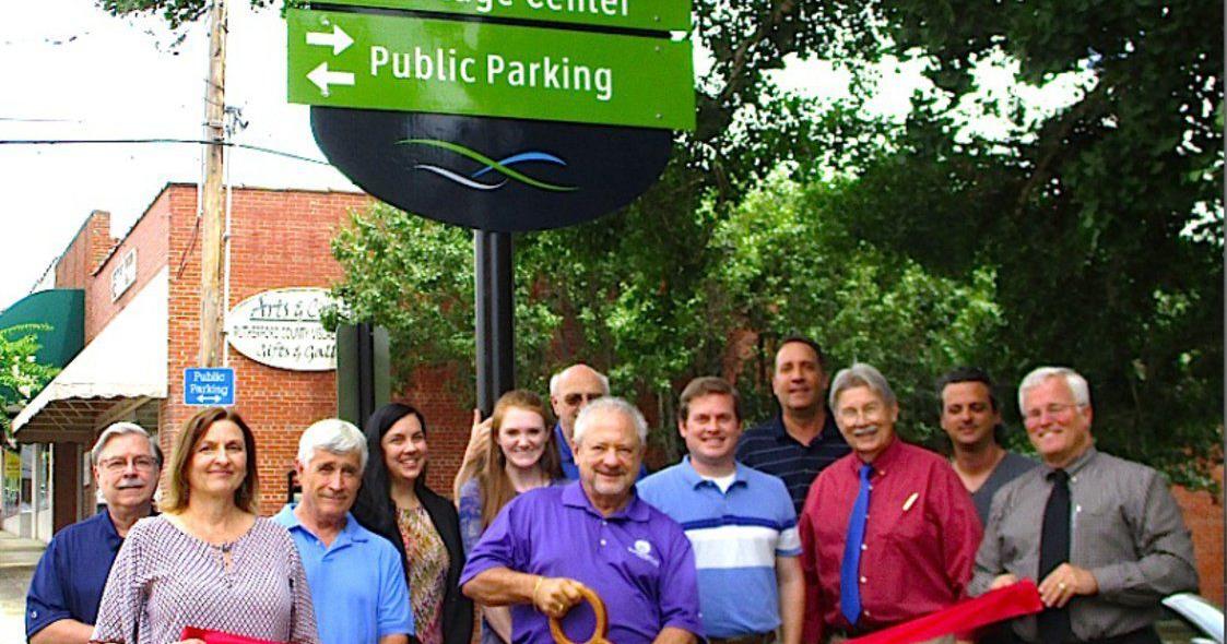 First TDA Wayfinding sign installed | News | thedigitalcourier.com