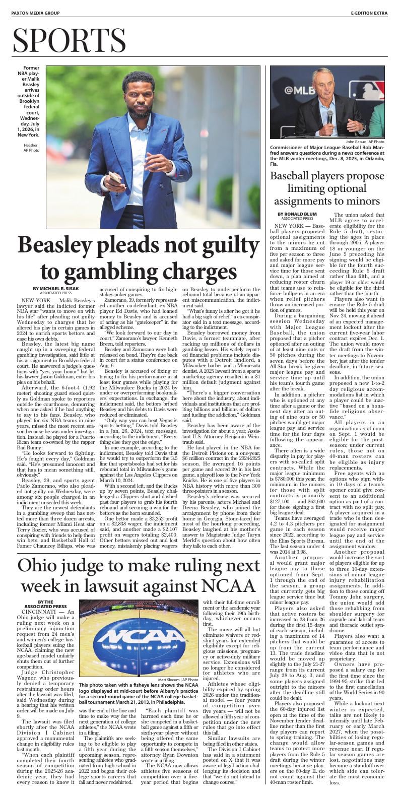 Page W1 | e-Edition | thedigitalcourier.com
