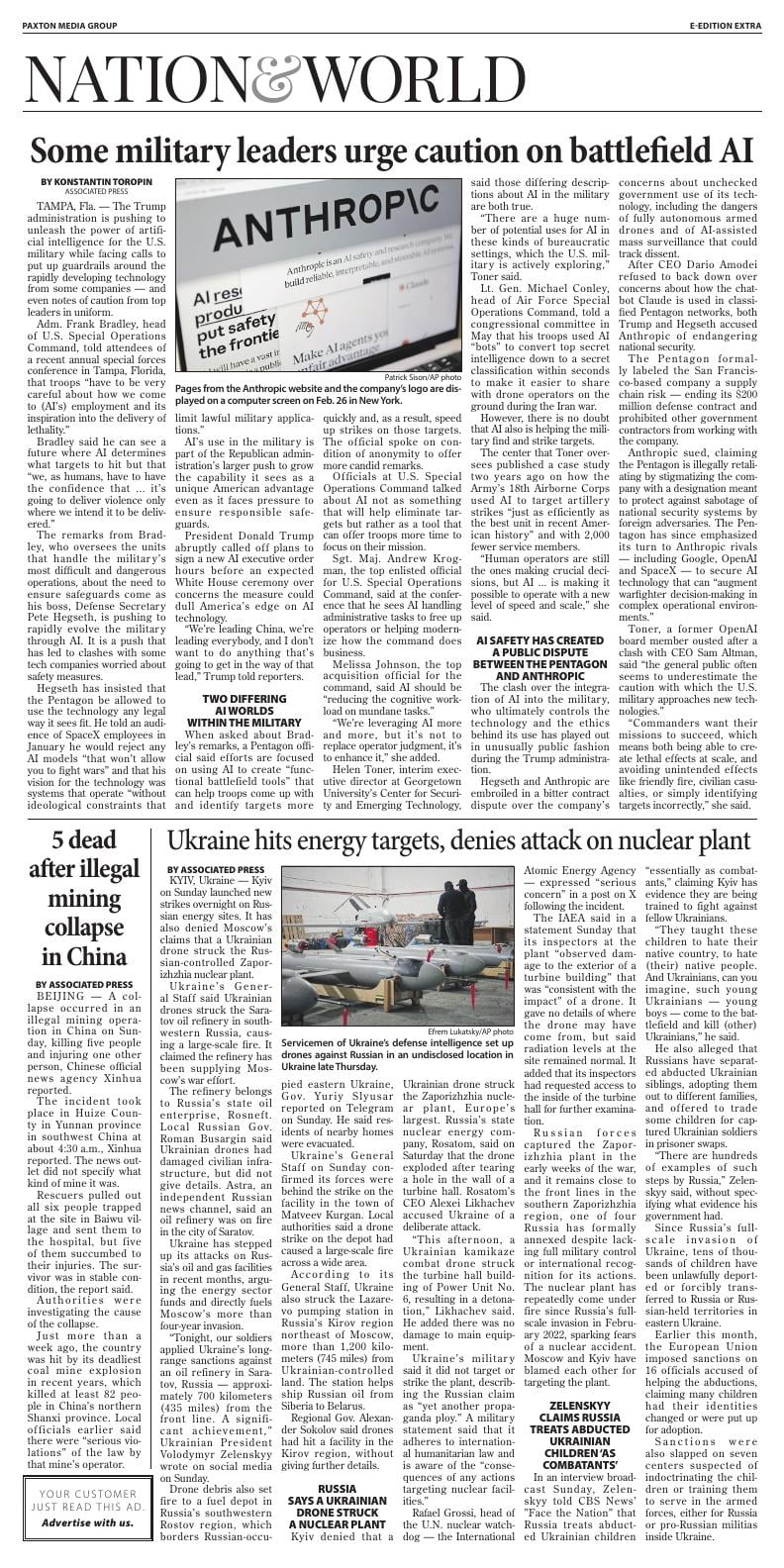Page W1 | e-Edition | thedigitalcourier.com