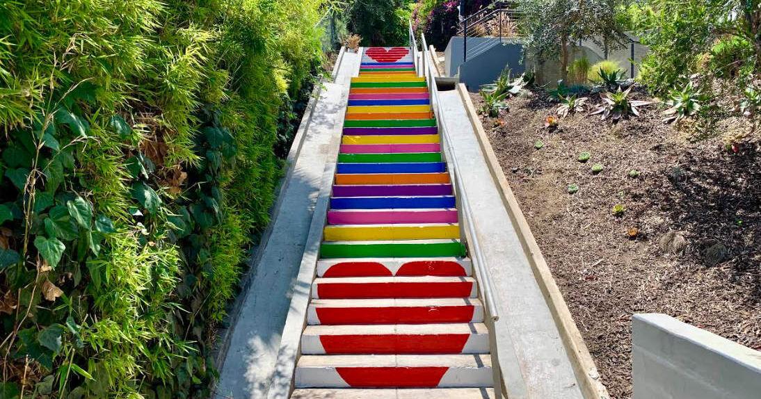 Silver Lake's Stair Candy is as colorful as ever | Silver Lake News ...