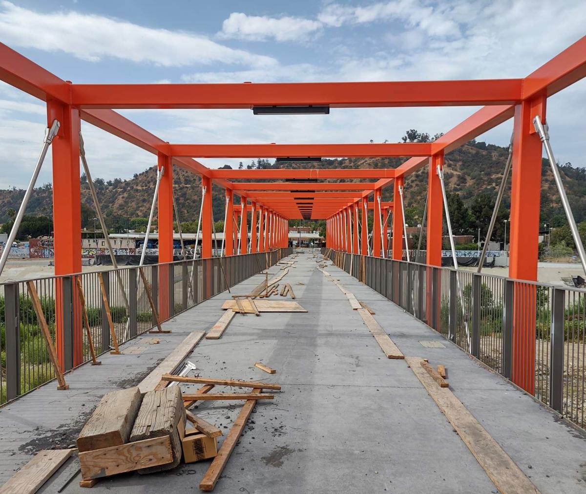 Orange is the new bridge | Cypress Park News | theeastsiderla.com