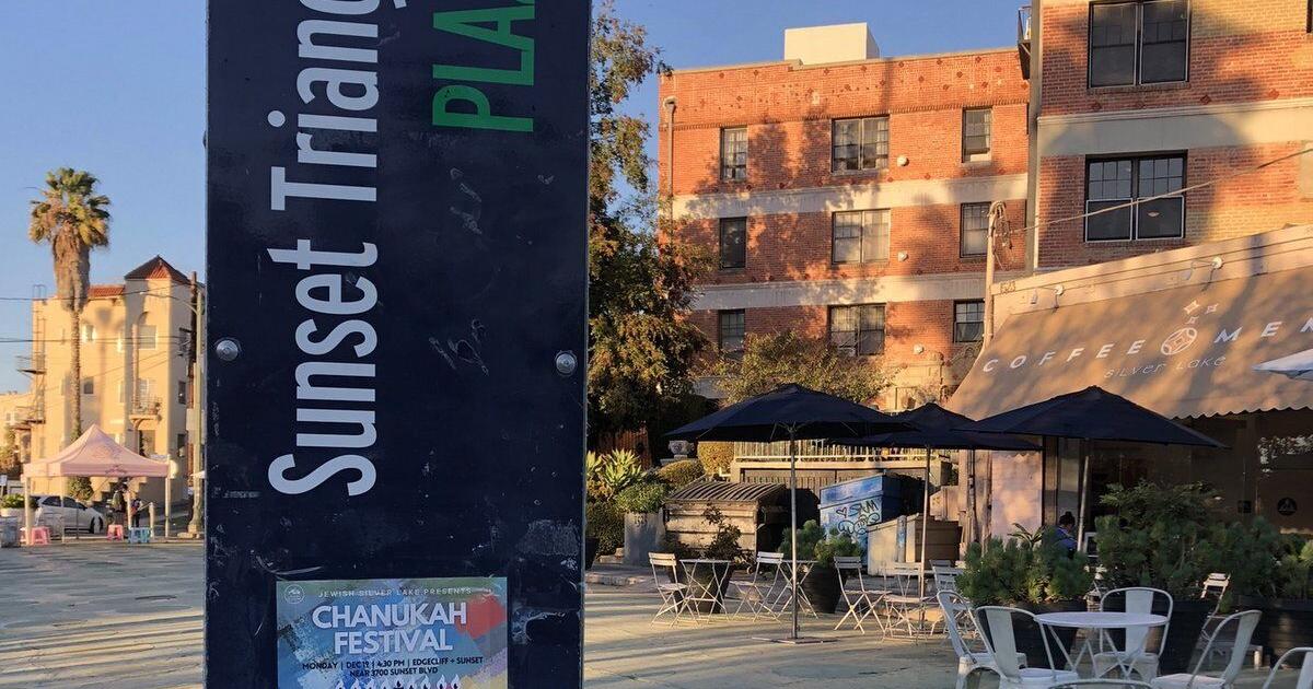 Silver Lake’s Sunset Triangle Plaza a community fixture, looking to the ...