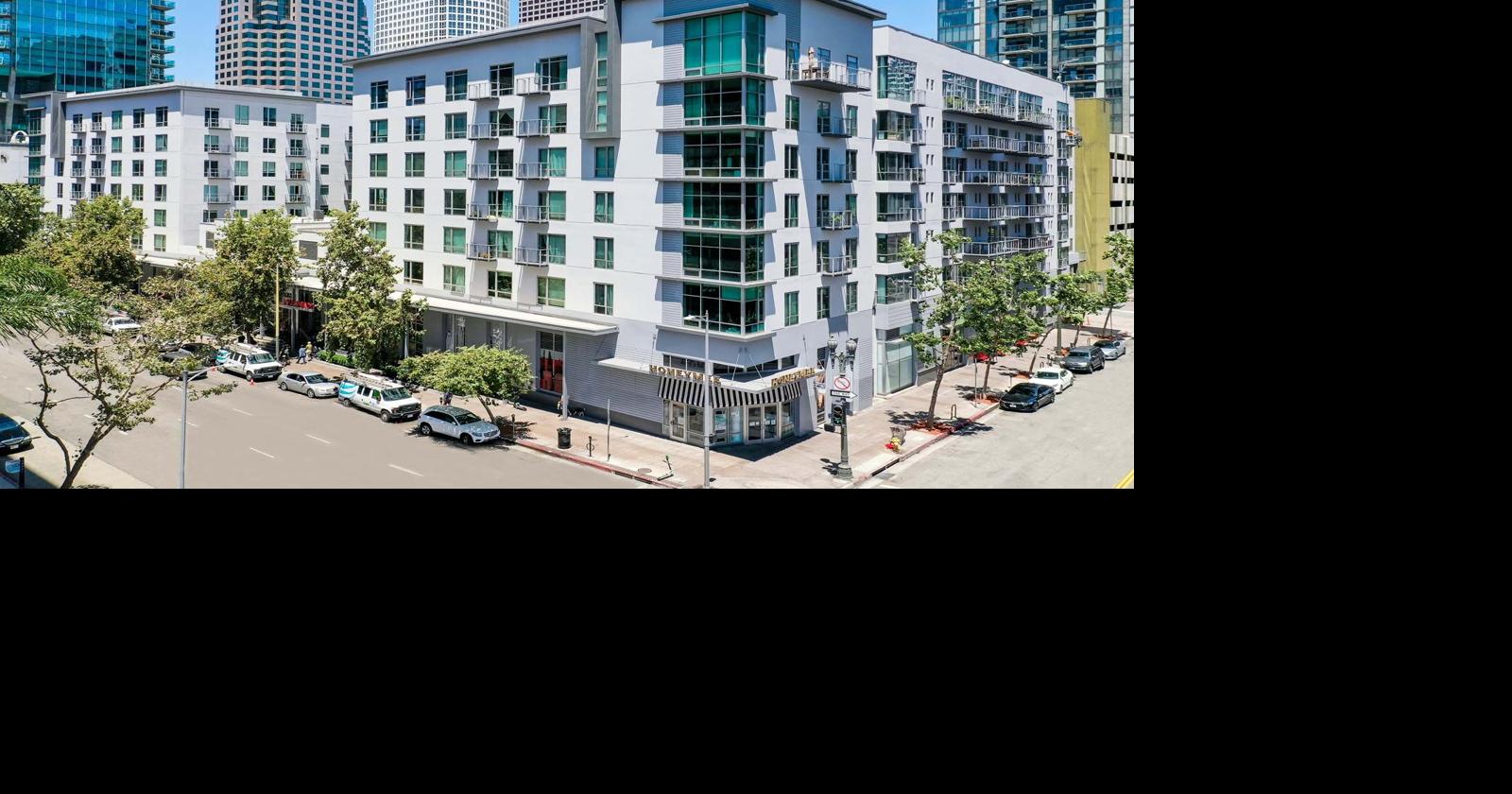 Exterior of multistoried building 645 W. 9th Street #400 | Sponsored ...