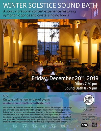 Winter Solstice Sound Bath | Calendar | theeastsiderla.com