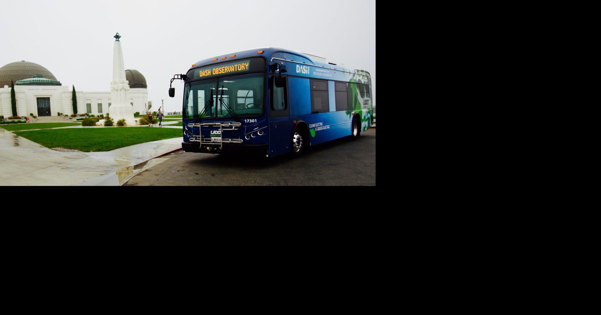New Los Feliz and Griffith Observatory DASH bus service features ...