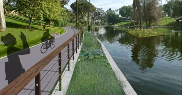 Boyle Heights’ Hollenbeck Park Lake preparing for a major makeover ...