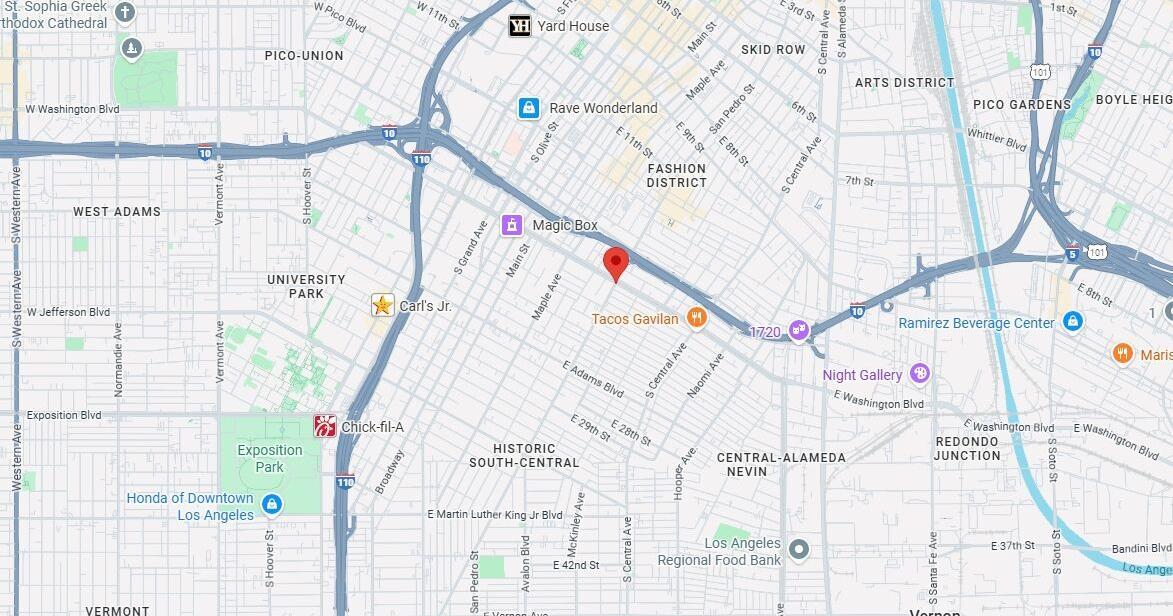 A line train collides with pickup truck in Central L.A. | News ...