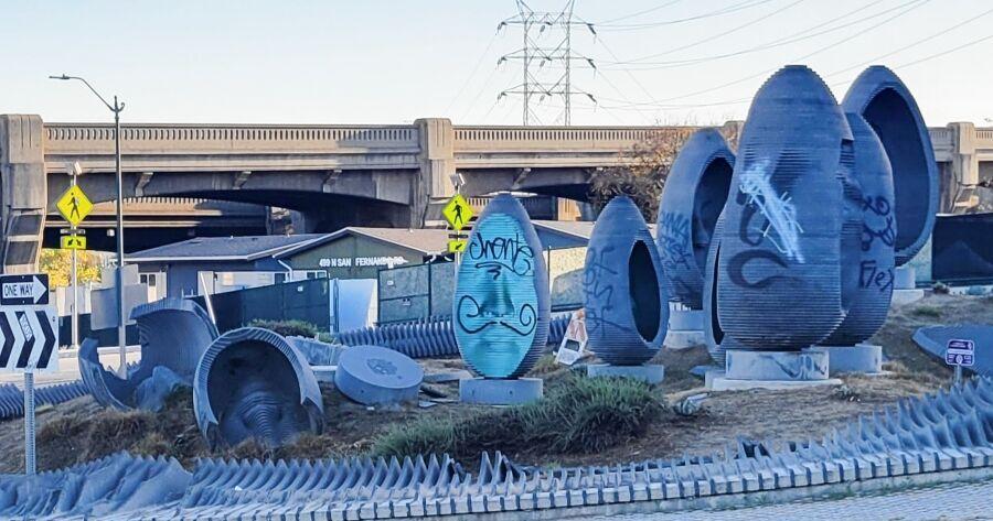 Riverside Roundabout sculptures finally set for restoration | Cypress ...