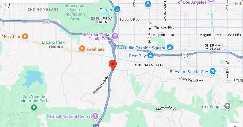 Sepulveda Pass fire burns 40 acres near Bel-Air; evacuation warnings ...