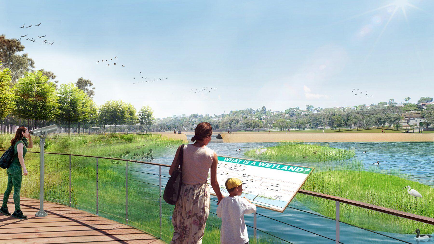 Silver Lake reservoirs master plan calls for creating green space and ...