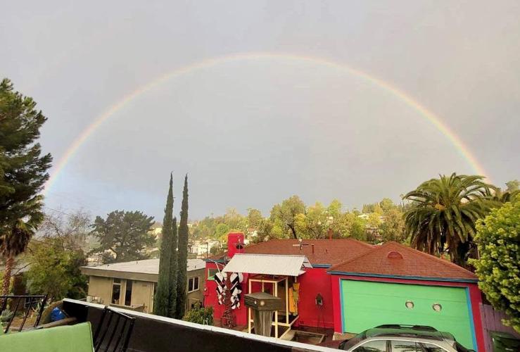 Morning Rainbows | Scenes And Sightings | theeastsiderla.com