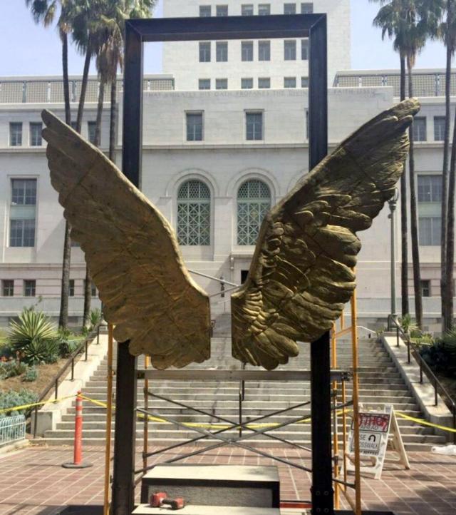 City Hall? Griffith Observatory? Where will 'Wings of Los Angeles ...
