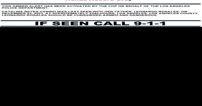 amber alert catakuna reyes canino | | theeastsiderla.com